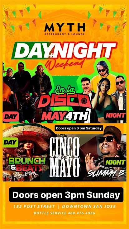 CINCO MAYO SUNDAY | MYTHSJ, Myth Lounge, San Jose, 5 May to 6 May ...