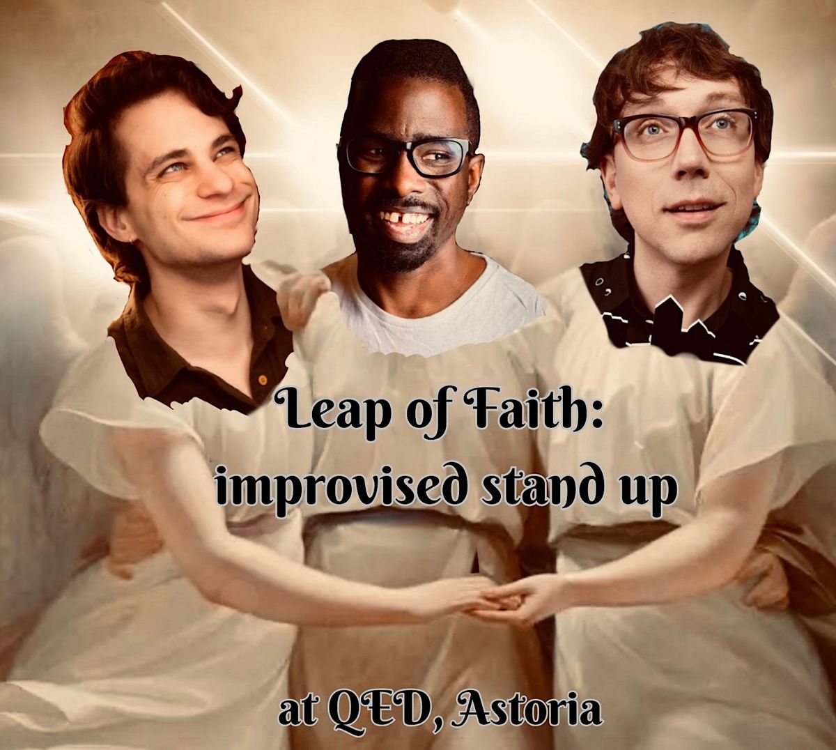Leap Of Faith: Improvised Stand-Up Comedy, Q.E.D., Queens, 10 December ...