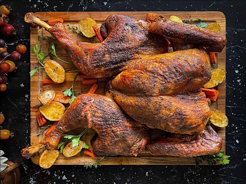 UBS VIRTUAL Cooking Class: Roasted Butterflied Turkey & Cranberry Sauce ...