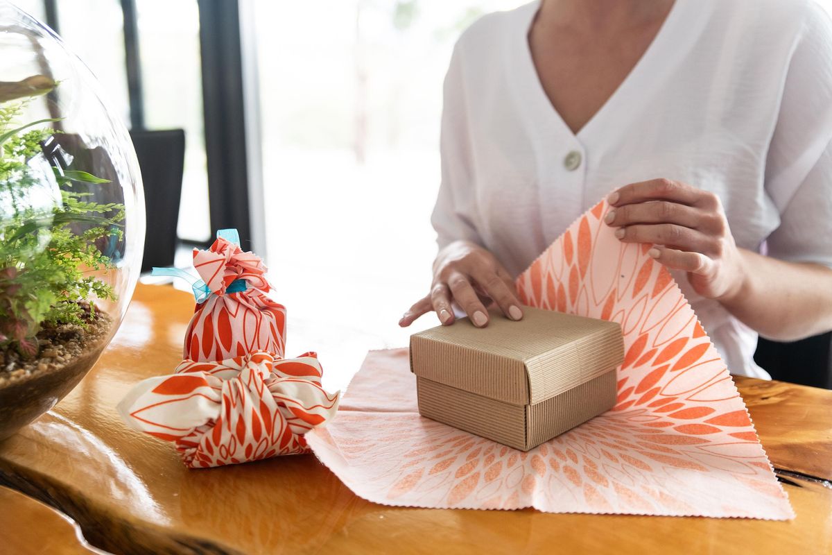 Print and Stitch - design your own Furoshiki style reusable giftwrap ...