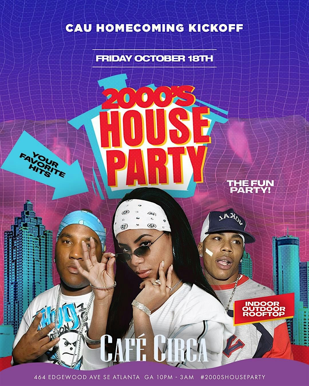 2000s House Party #THROWBACK CAU HOMECOMING | TAKE A SHOT UPON ENTRY ...