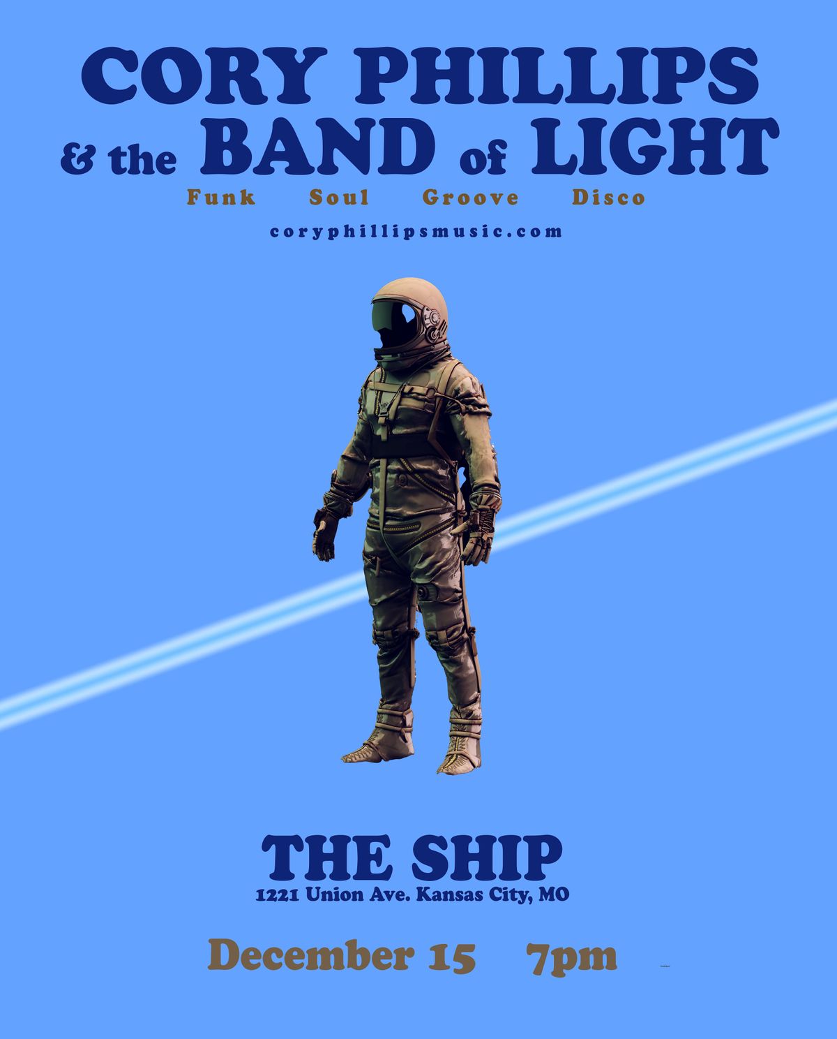 Cory Phillips & The Band of Light @ The Ship, The Ship, Kansas City ...