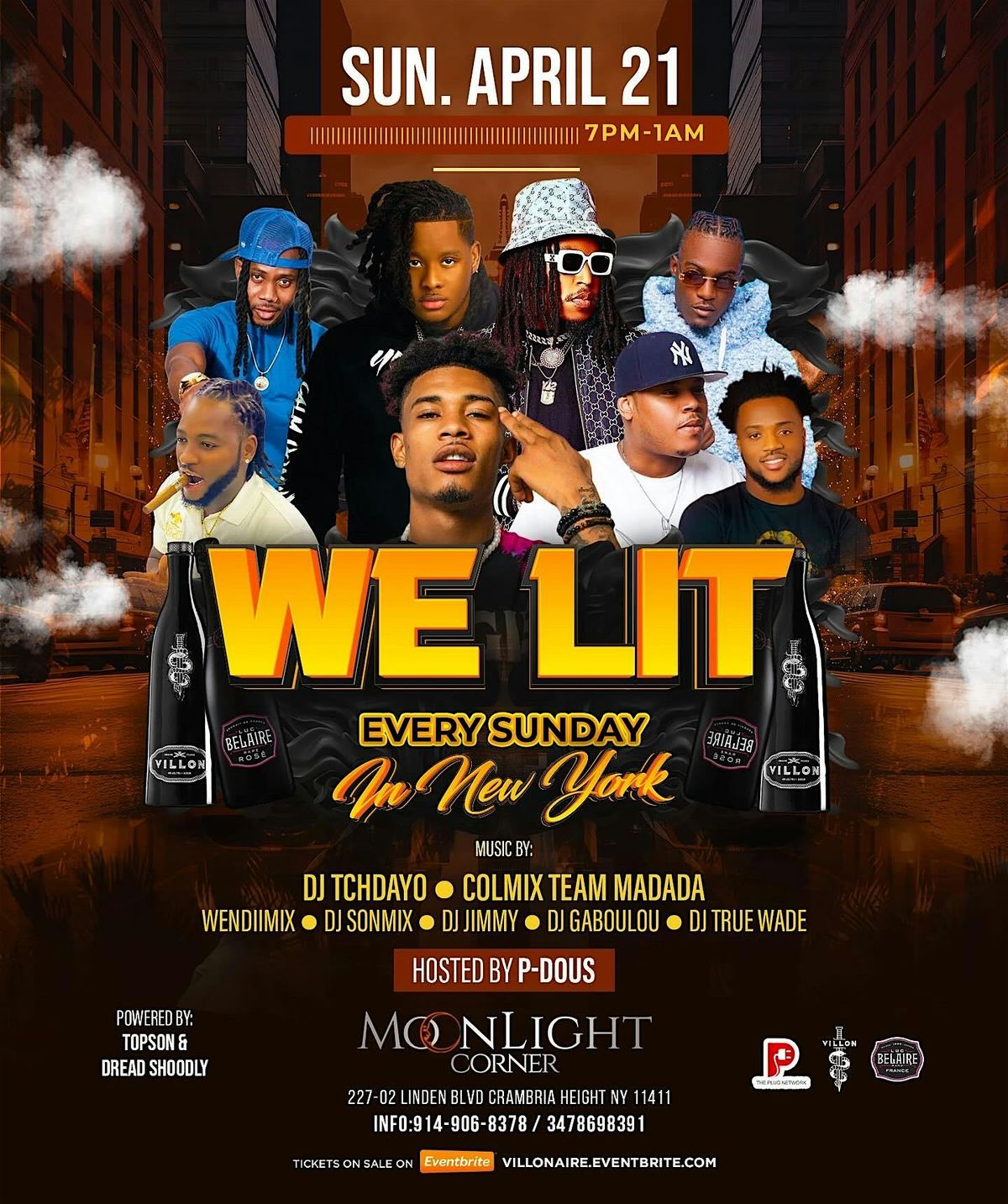 WE LIT IN NEW YORK ( Sunday April 21st ), 227-02 Linden Blvd, Queens ...