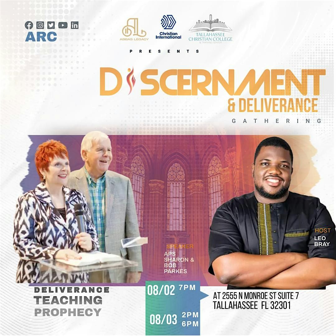 DISCERNMENT & DELIVERANCE WITH APS SHARON & BOB PARKES (CI ...