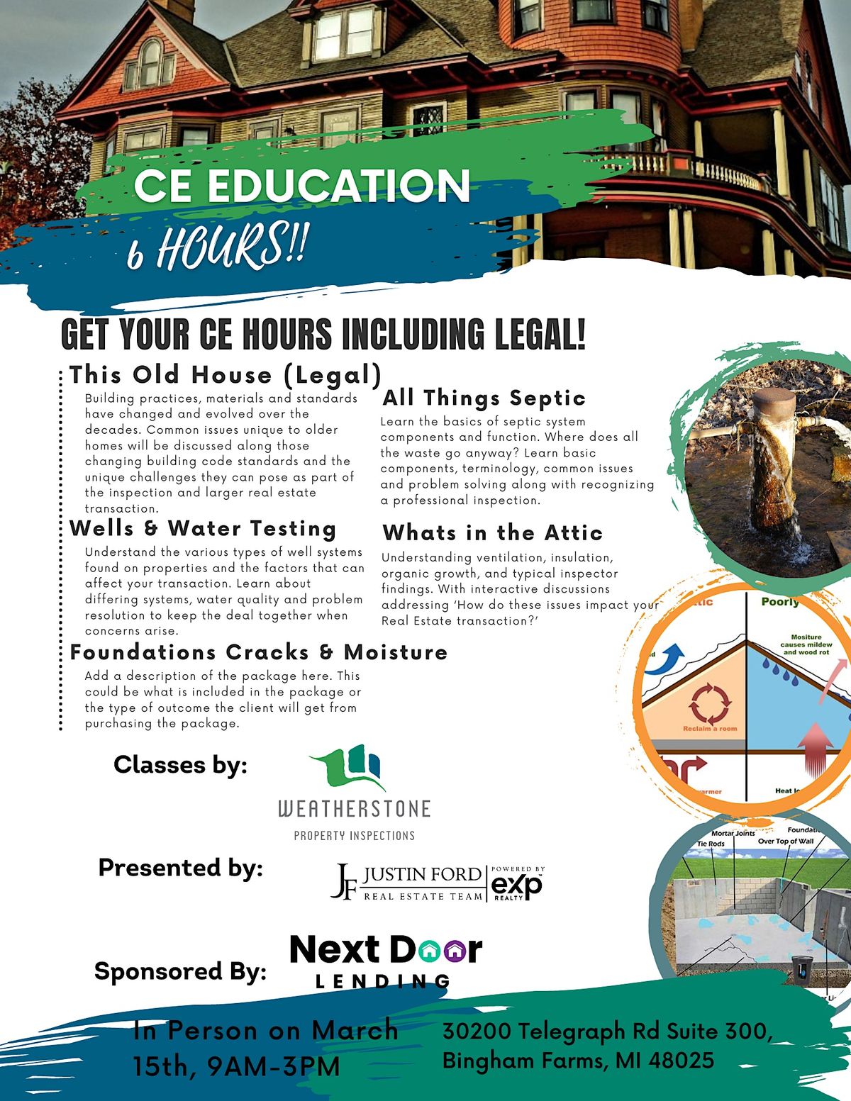 FREE - 6 Hours of Continuing Education (CE) Class for Real Estate ...