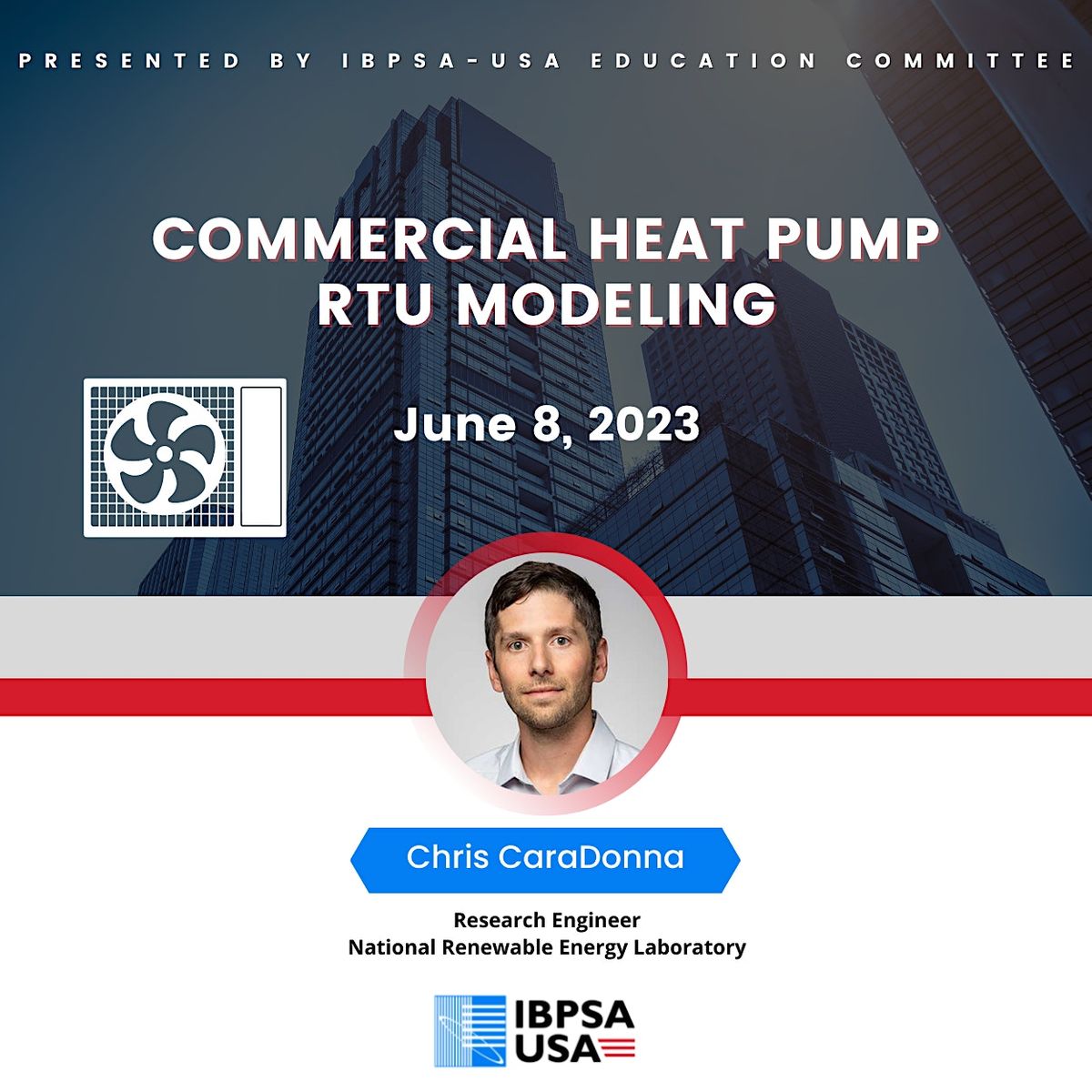 Commercial Heat Pump RTU Modeling, June 8 2023 | Online Event | AllEvents.in
