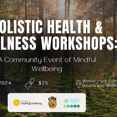 Holistic Health and Wellness Workshops, Orlando, 5 October 2024 ...