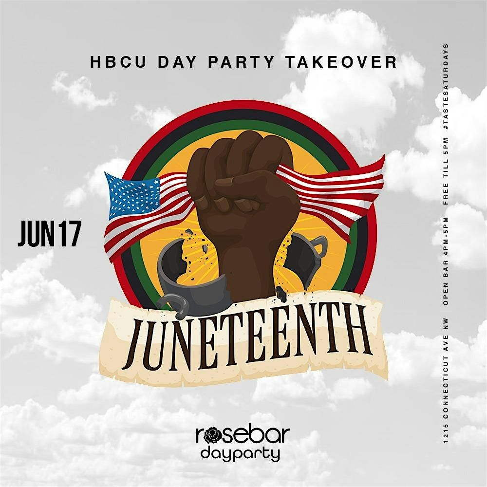 Juneteenth Rooftop DayParty X DURAG DAYPARTY (OPEN BAR), Rosebar Lounge ...