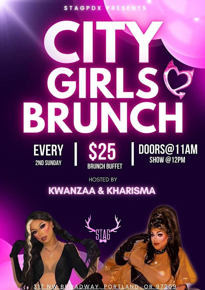 Stag PDX Sunday Drag Brunch - City Girls, Stag PDX, Portland, 11 ...
