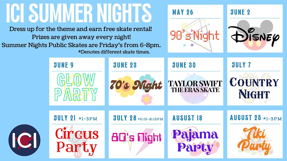 Summer Nights at Independence Community Ice, Independence Community Ice ...