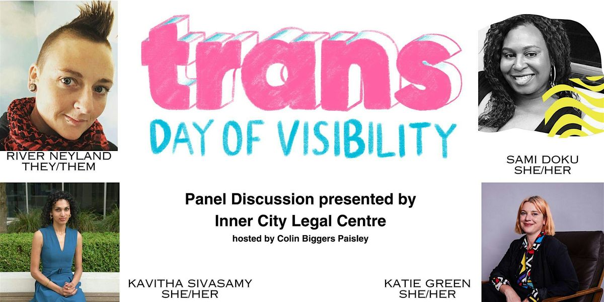 ICLC and panel in Discussion for Trans Day of Visibility, Colin Biggers ...