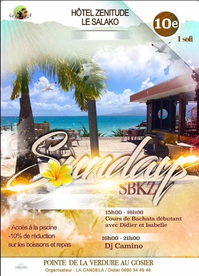 Sundays SBKZ, Zenitude Le Salako, Lamentin, 21 May 2023 | AllEvents.in