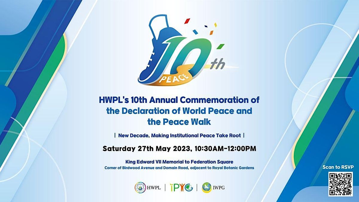 10th Anniversary of Declaration of World Peace IPYG Peace Walk, King ...