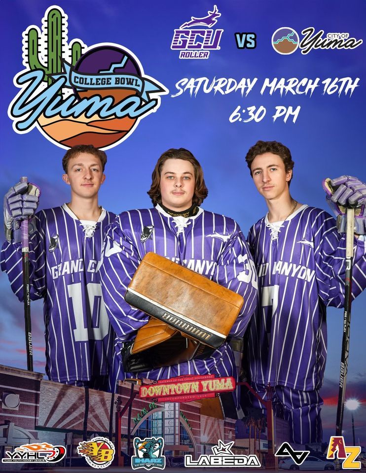 GCU vs City of Yuma College Exhibition game, Kennedy Inline Hockey Rink ...