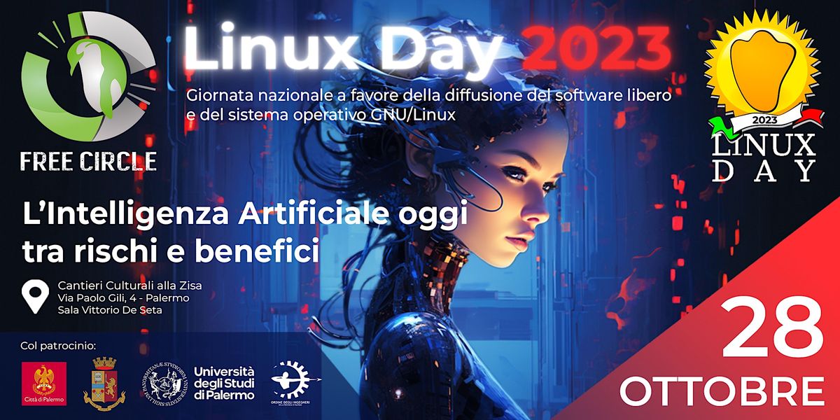Linux Day 2023, Cinema Vittorio De Seta, Palermo, 28 October 2023 | AllEvents.in
