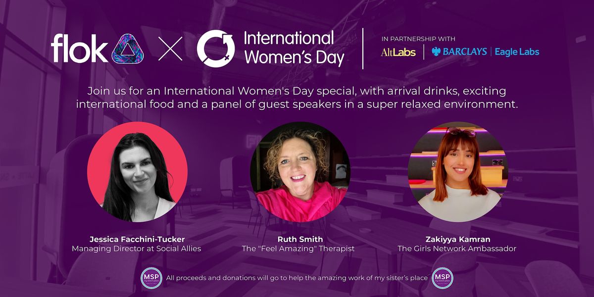 International Womens Day at Flok Co-working Space, Flok Co-working Space, Middlesbrough, 7 March ...