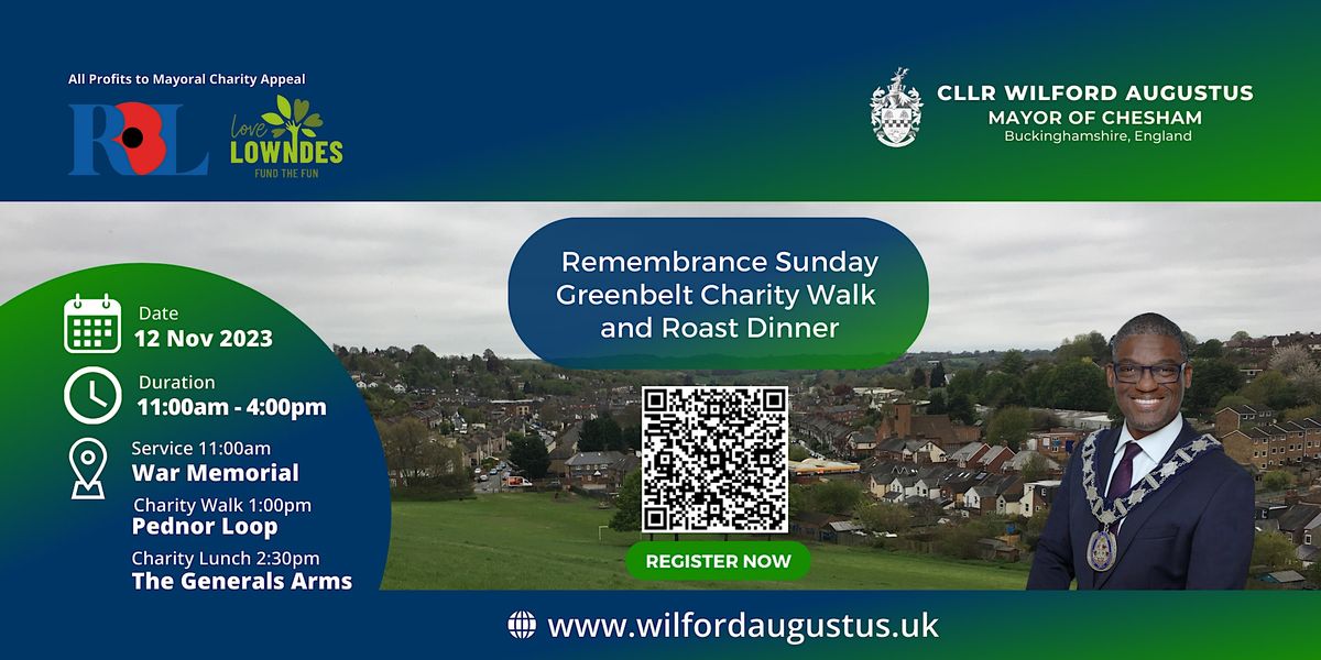 Mayor of Chesham Remembrance Sunday Greenbelt Charity Walk and Roast ...