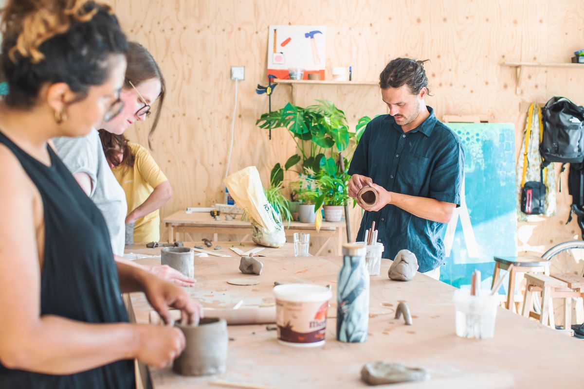 Make a Mug Workshop!, Merseyway Workshop, Stockport, 20 January 2024 ...