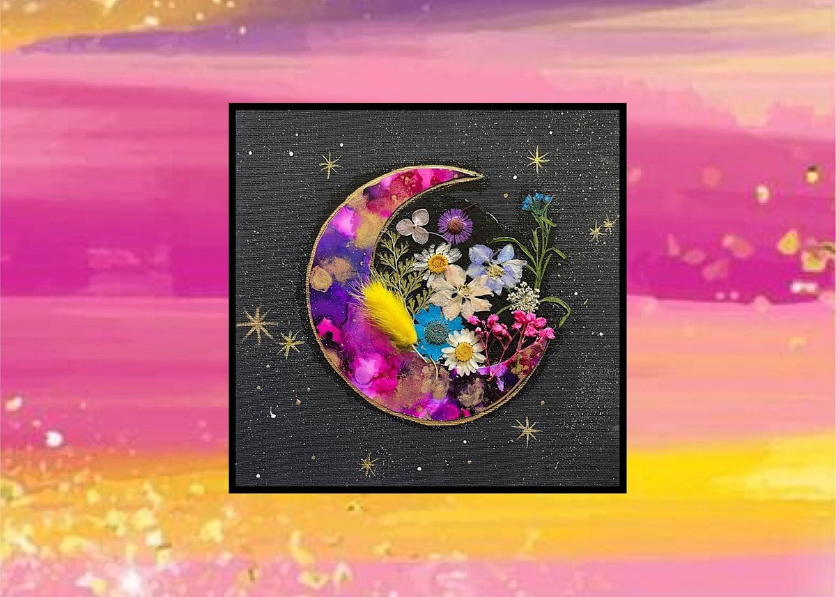 Mixed Media Moon Workshop at Rofe Designs & CreativiTEE, CreativiTEE ...