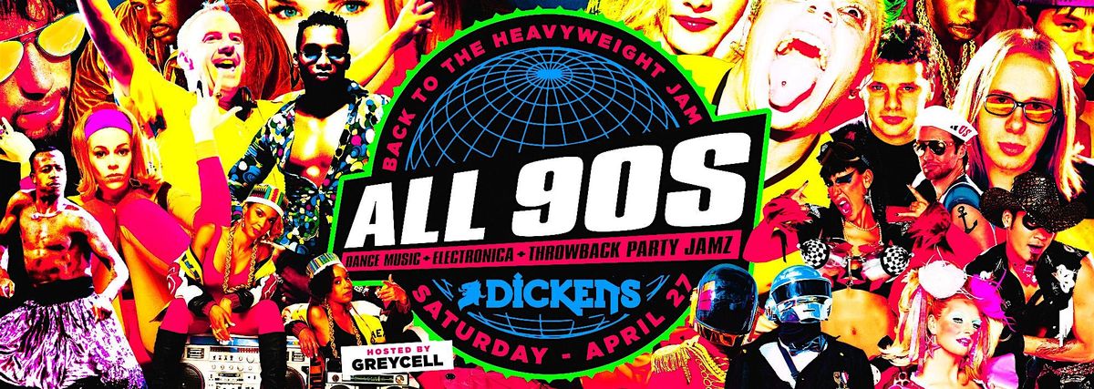 Back To The Heavyweight Jam ALL 90s PARTY (dance, electronica, classics ...