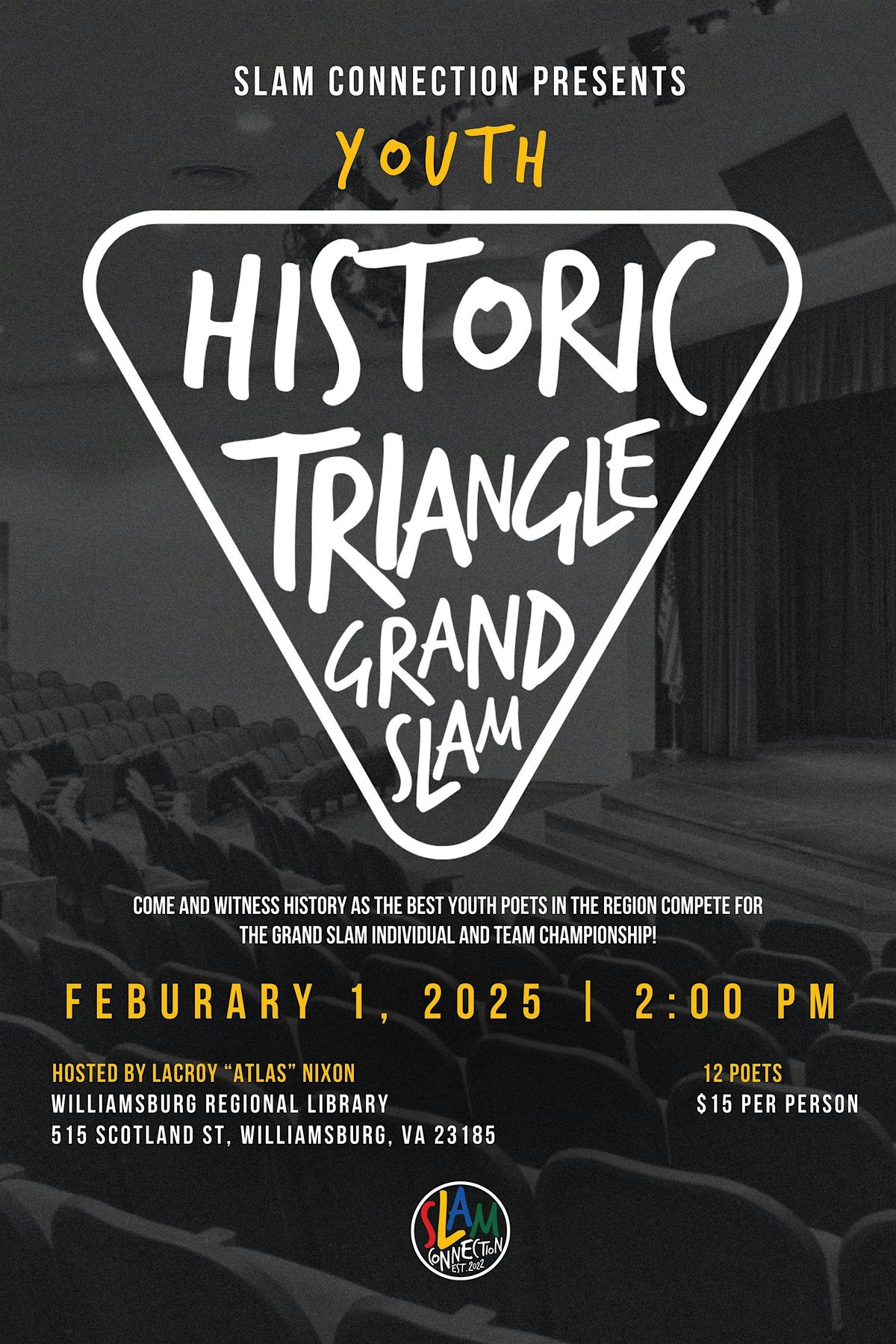Youth Historic Triangle Grand Slam, Williamsburg Regional Library ...