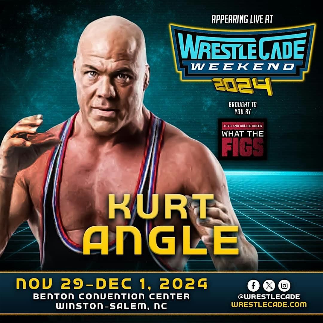 Kurt Angle Meet and Greet Wrestlecade November 30,2024, Benton ...