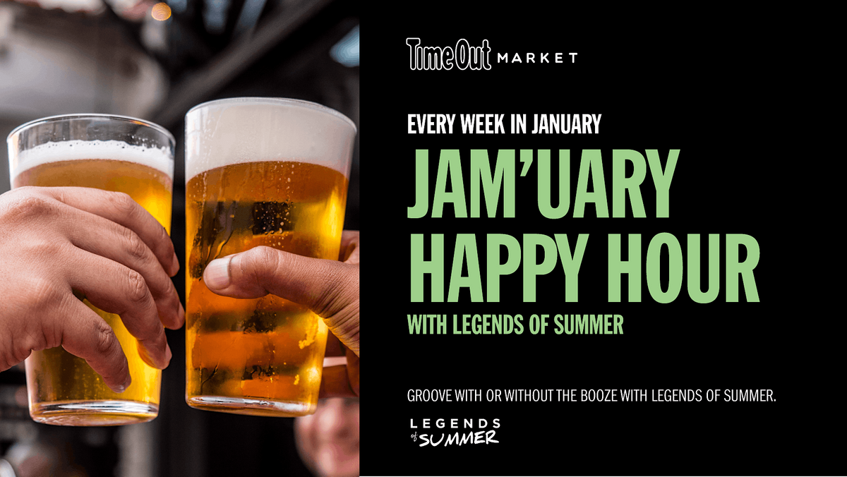 JAM’UARY HAPPY HOUR WITH LEGENDS OF SUMMER, Time Out Market Boston, 4 ...