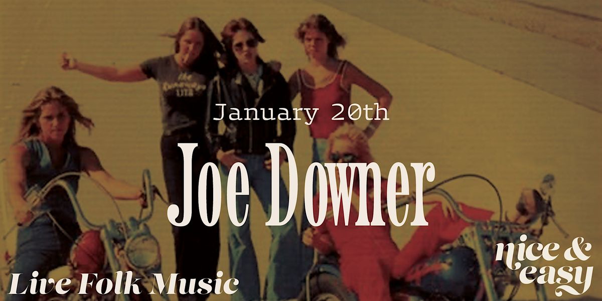 Live Music: Joe Downer, Nice & Easy, Congress Street Northeast ...