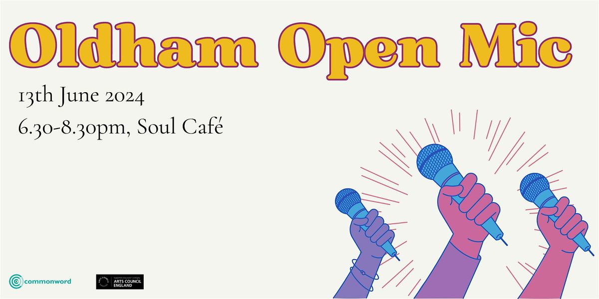 Oldham Open Mic #2, 58-60 Yorkshire St, Oldham, 13 June 2024 | AllEvents