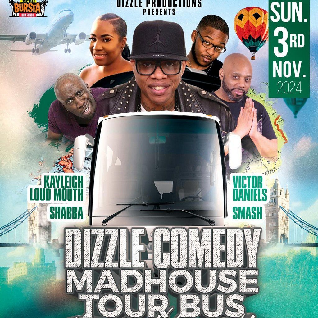 Dizzle comedy madhouse tour, Rosies NightClub Birmingham, 3 November ...