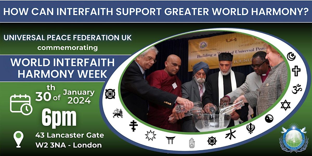 How Can Interfaith Support Greater World Harmony? - Interfaith Harmony ...