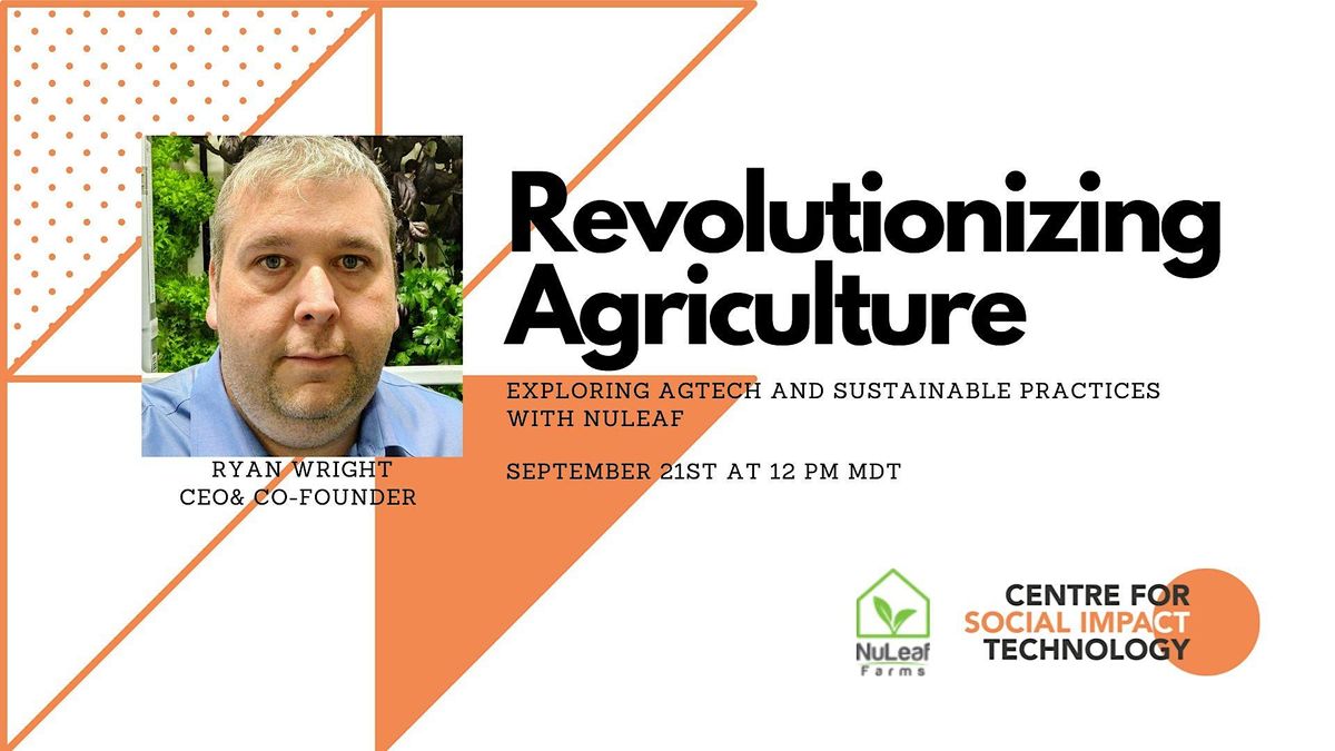 Revolutionizing Agriculture Exploring Agtech And Sustainable Practices