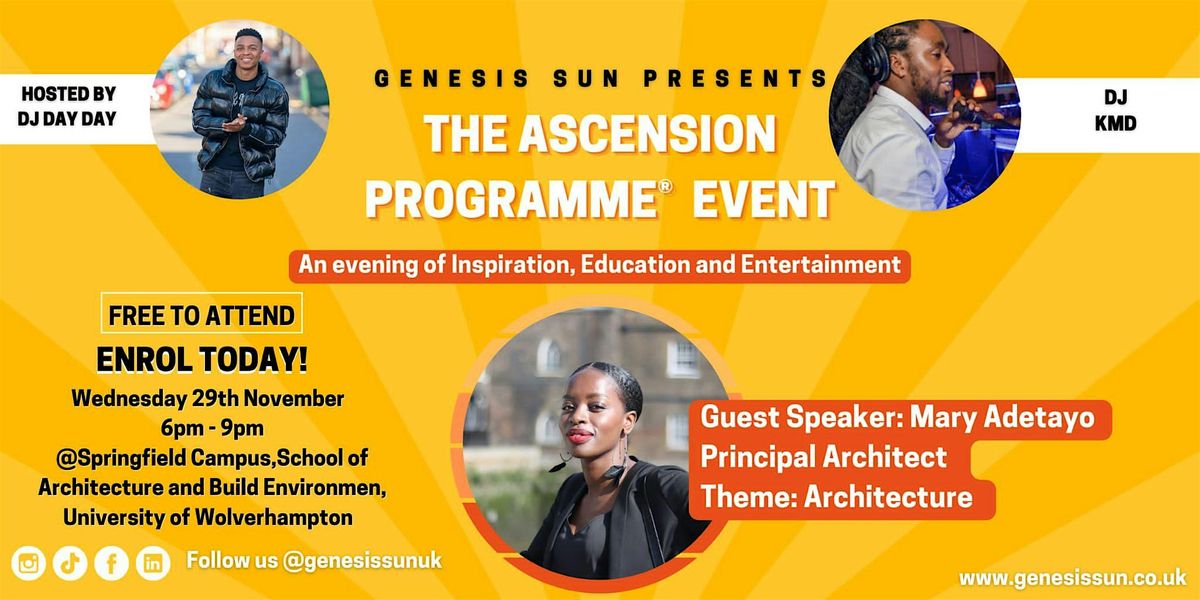 Genesis Sun Ascension Programme Event, Springfield Campus, School of ...