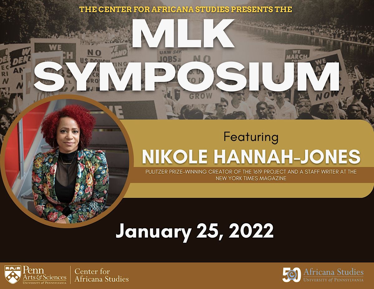 MLK, Jr. Lecture in Social Justice w/ Nikole Hannah-Jones, 25 January ...