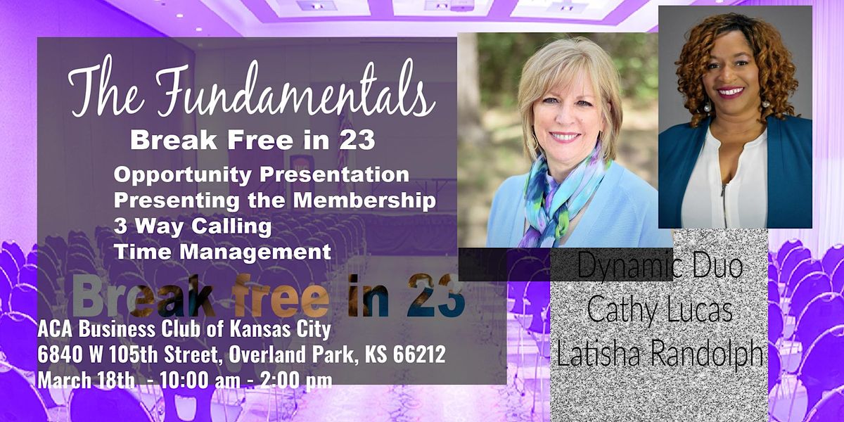 The Fundamentals - With Cathy Lucas & Latisha Randolph, ACA Business ...