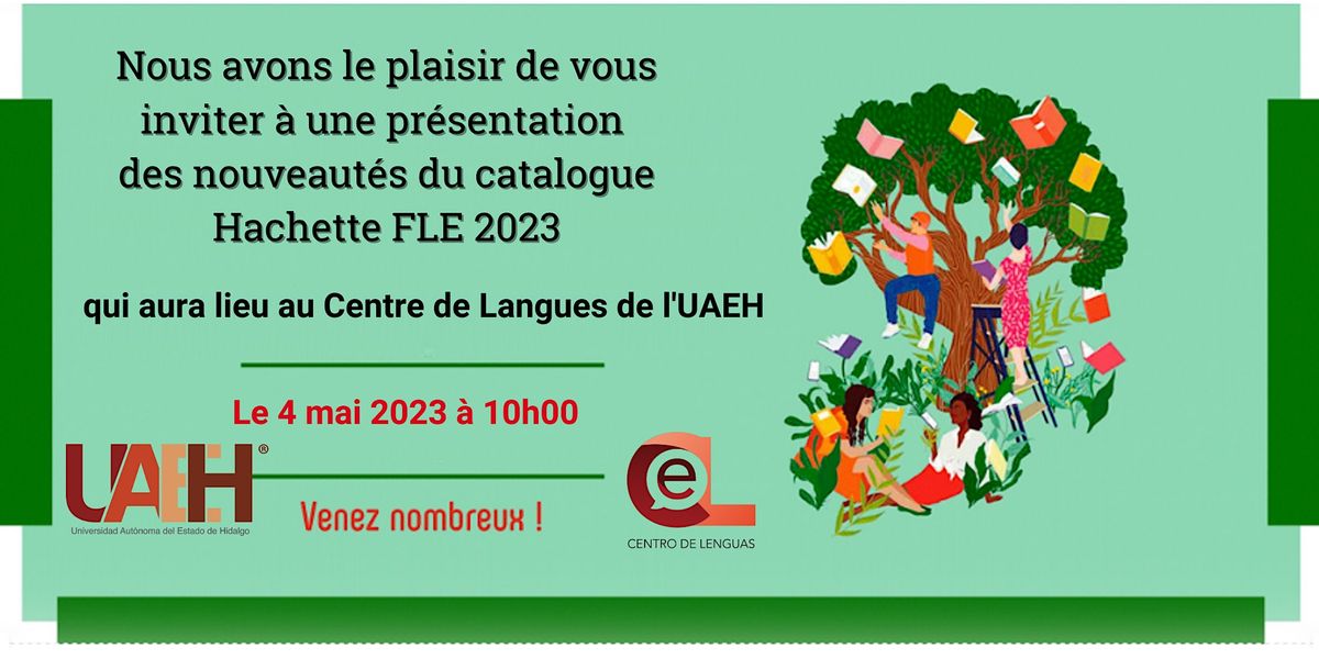Présentation du catalogue Hachette FLE 2023, Centro de Lenguas UAEH ...