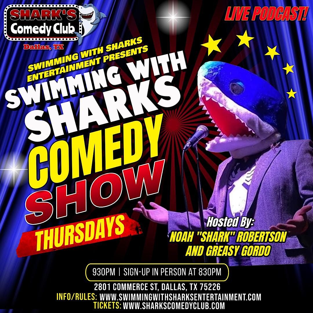 SHARKS COMEDY CLUB THURSDAY NIGHT COMEDY SHOW, Shark's Comedy Club ...