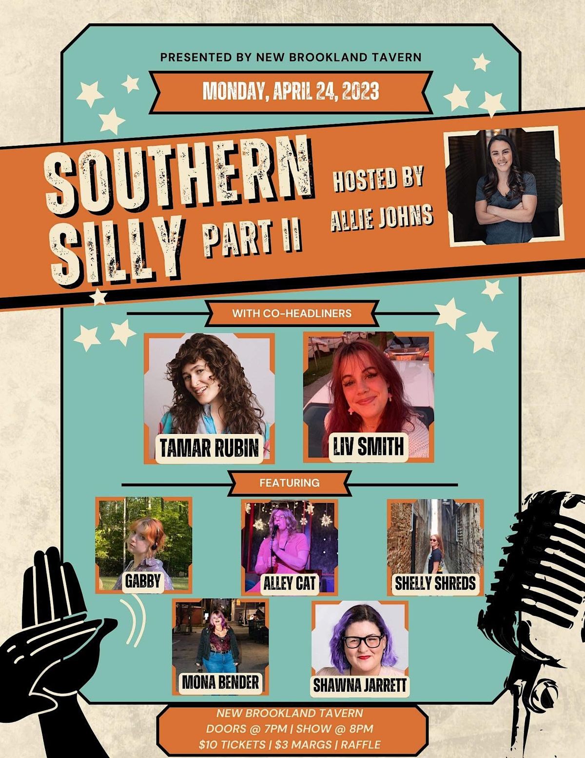 Southern Silly Part II: Tamar Rubin, Liv Smith, Gabby, Alley Cat, and ...