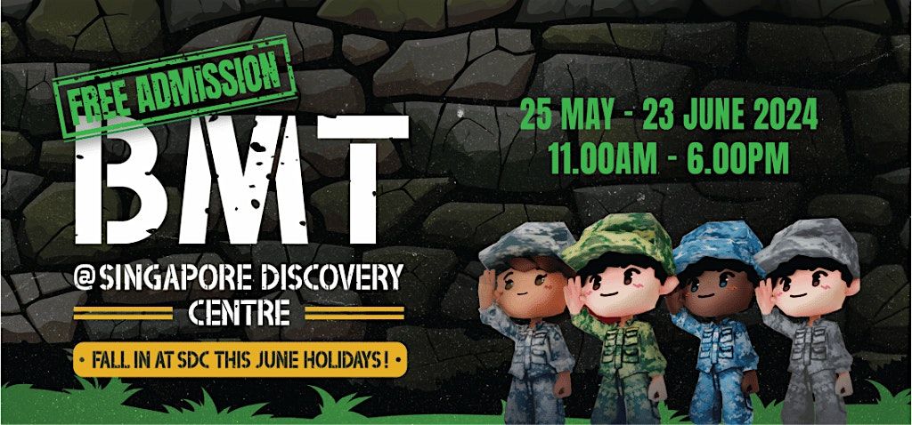 BMT @ SDC, Singapore Discovery Centre, 23 June 2024 | AllEvents