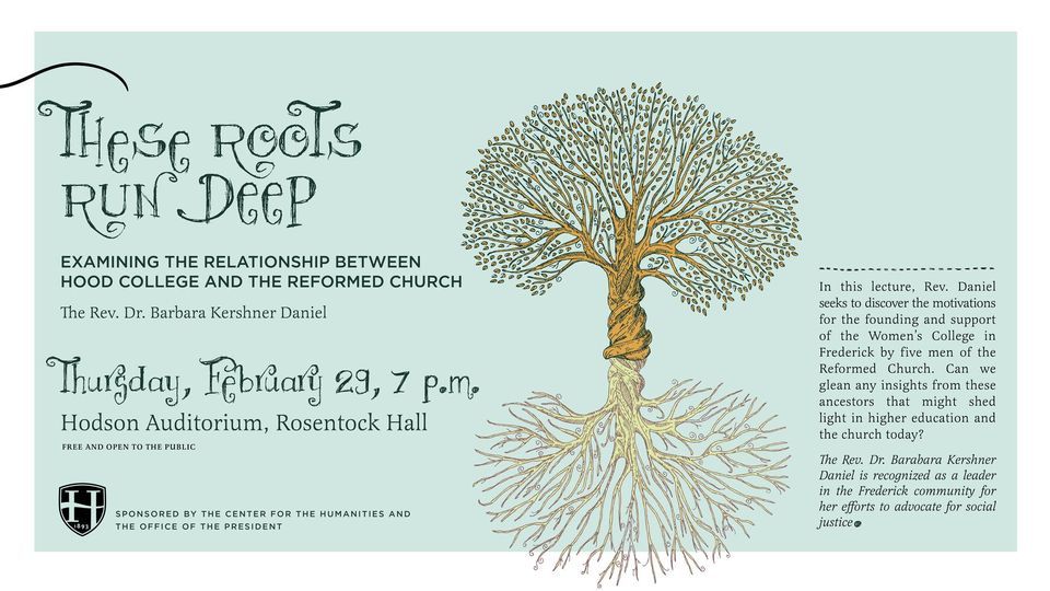 "These Roots Run Deep" with The Rev. Barbara Kershner Daniel, Hodson ...