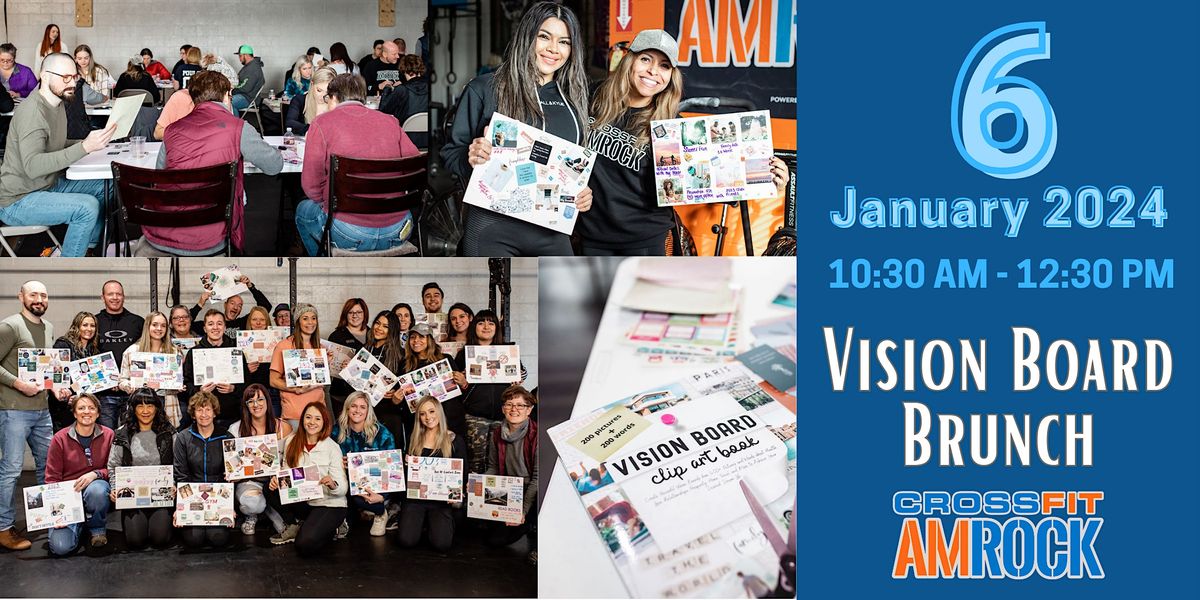 Vision Board Brunch, CrossFit AMROCK, Idaho Falls, 6 January 2024 ...