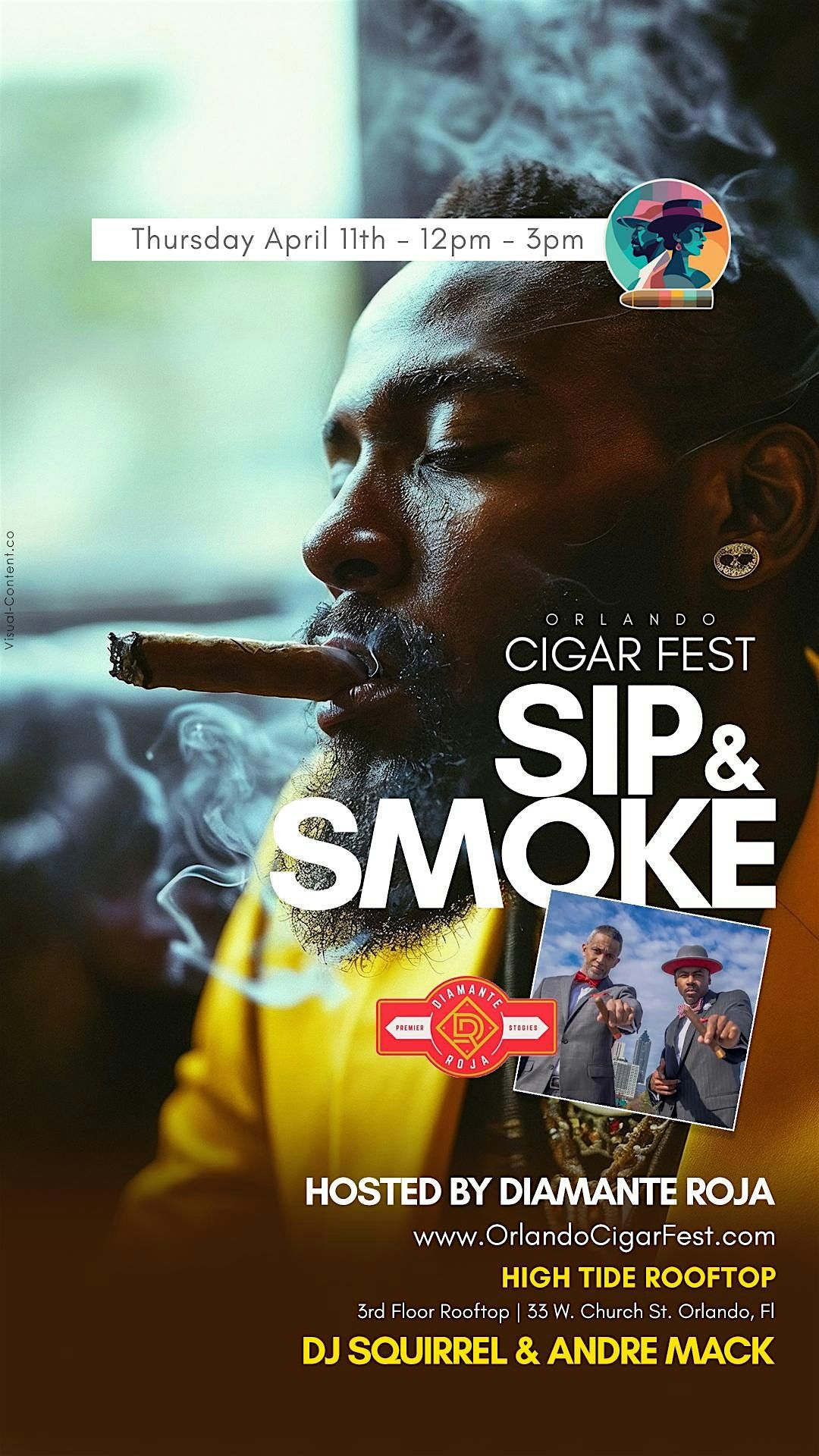 Sip & Smoke at High Tide Rooftop hosted by Diamante Roja, High Tide ...