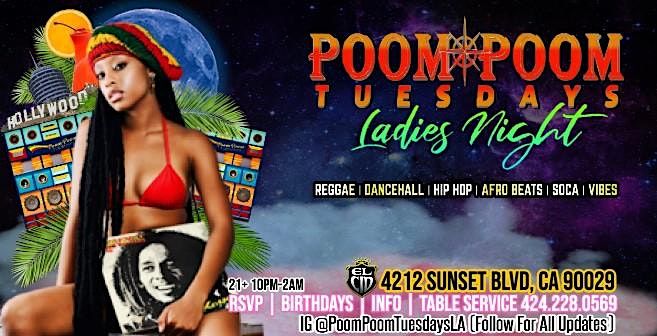 POOM POOM TUESDAY "LADIES NIGHT", El Cid, Los Angeles, 22 August to 23 August | AllEvents.in