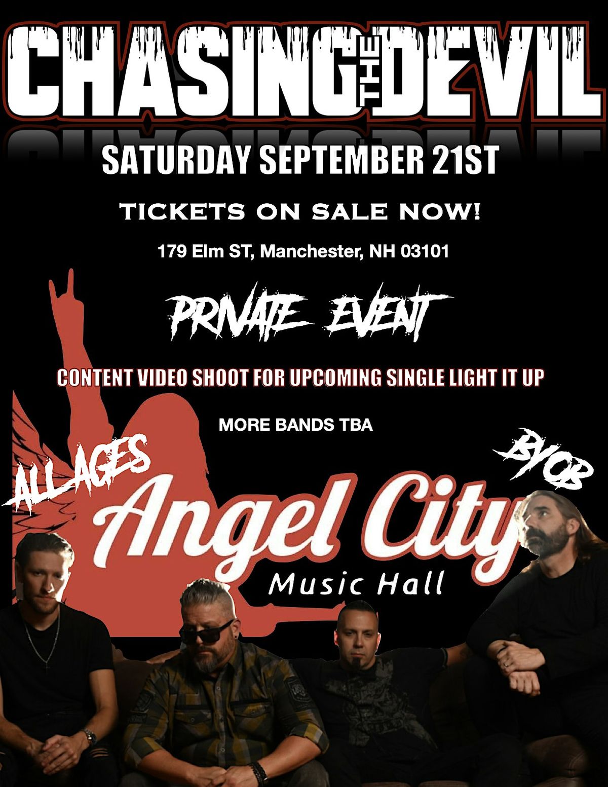 Chasing The Devil, Tour Send Off, Video Shoot For The Up Coming Single ...