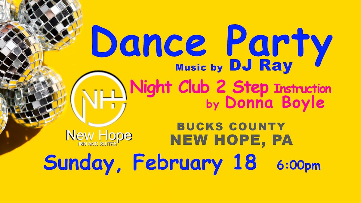 New Hope ~ DJ Ray ~ Dance ~ Night Club 2 Step Instruction, New Hope Inn ...