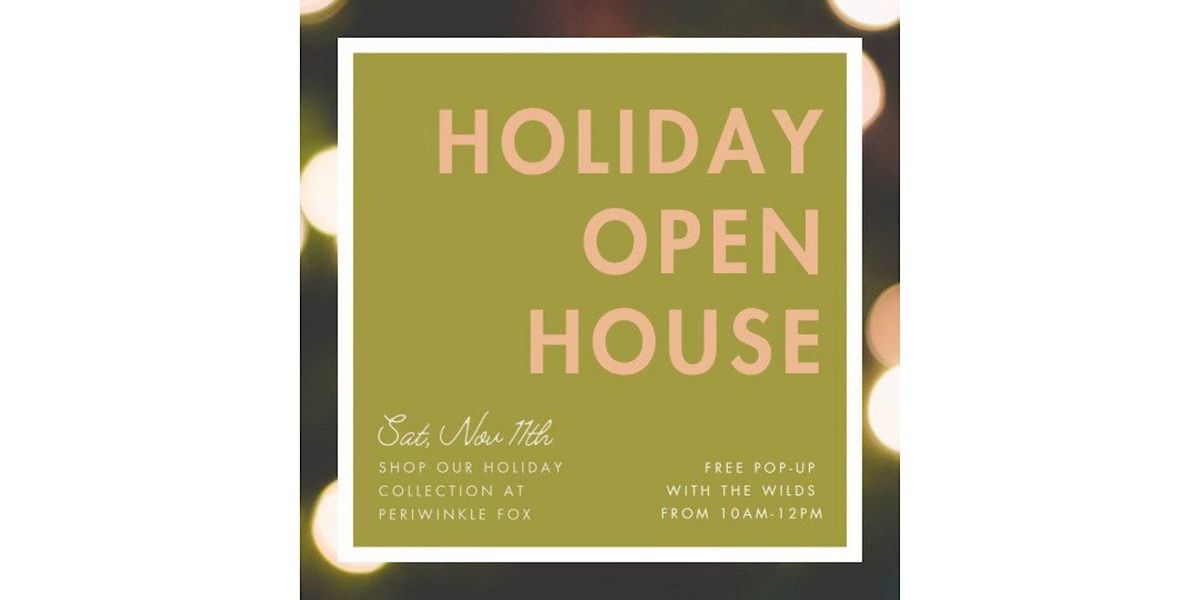 The Wilds Art Project Pop-up (FREE) @ Periwinkle Fox Holiday Open House ...