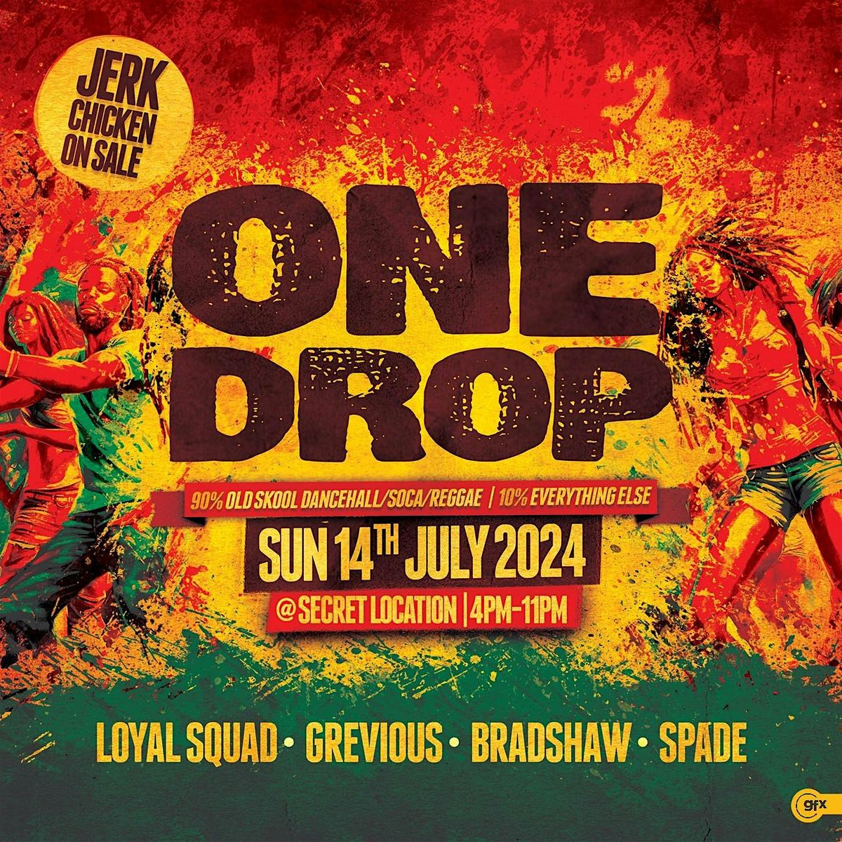 One Drop - Old Skool Dancehall/Reggae/Soca Day Party, South London ...