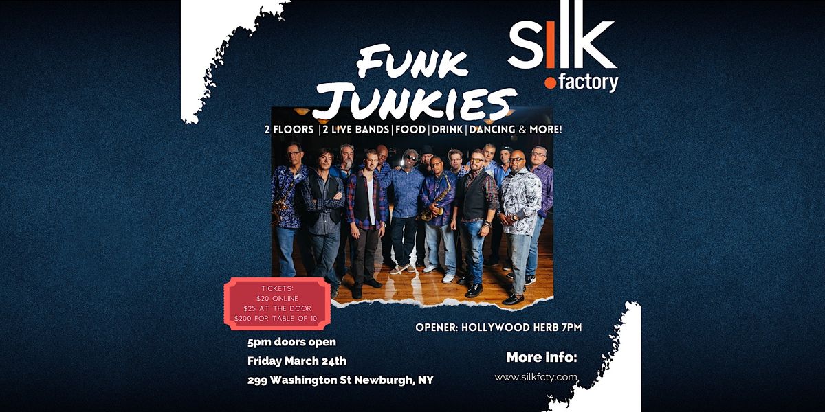 Funk Junkies Show, Silk Factory, Newburgh, 24 March 2023 | AllEvents.in