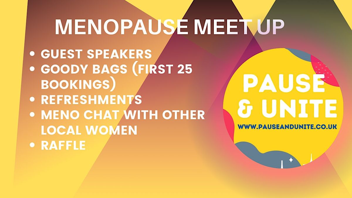 Monthly Menopause Meet Ups - November - Nottingham, Nottinghamshire, St ...