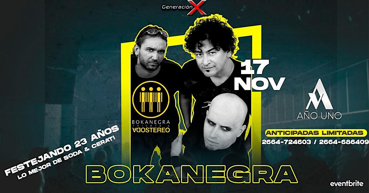 Retro Tributo a Soda Stereo con Bokanegra, Salon Año Uno, Juana Koslay ...